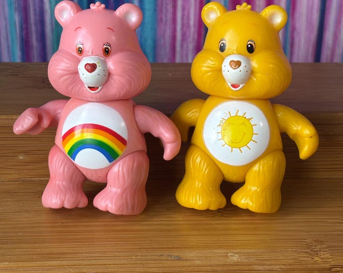 Vintage Care Bears Kenner 80’s Poseable Kids Toys Collectible Dolls ...