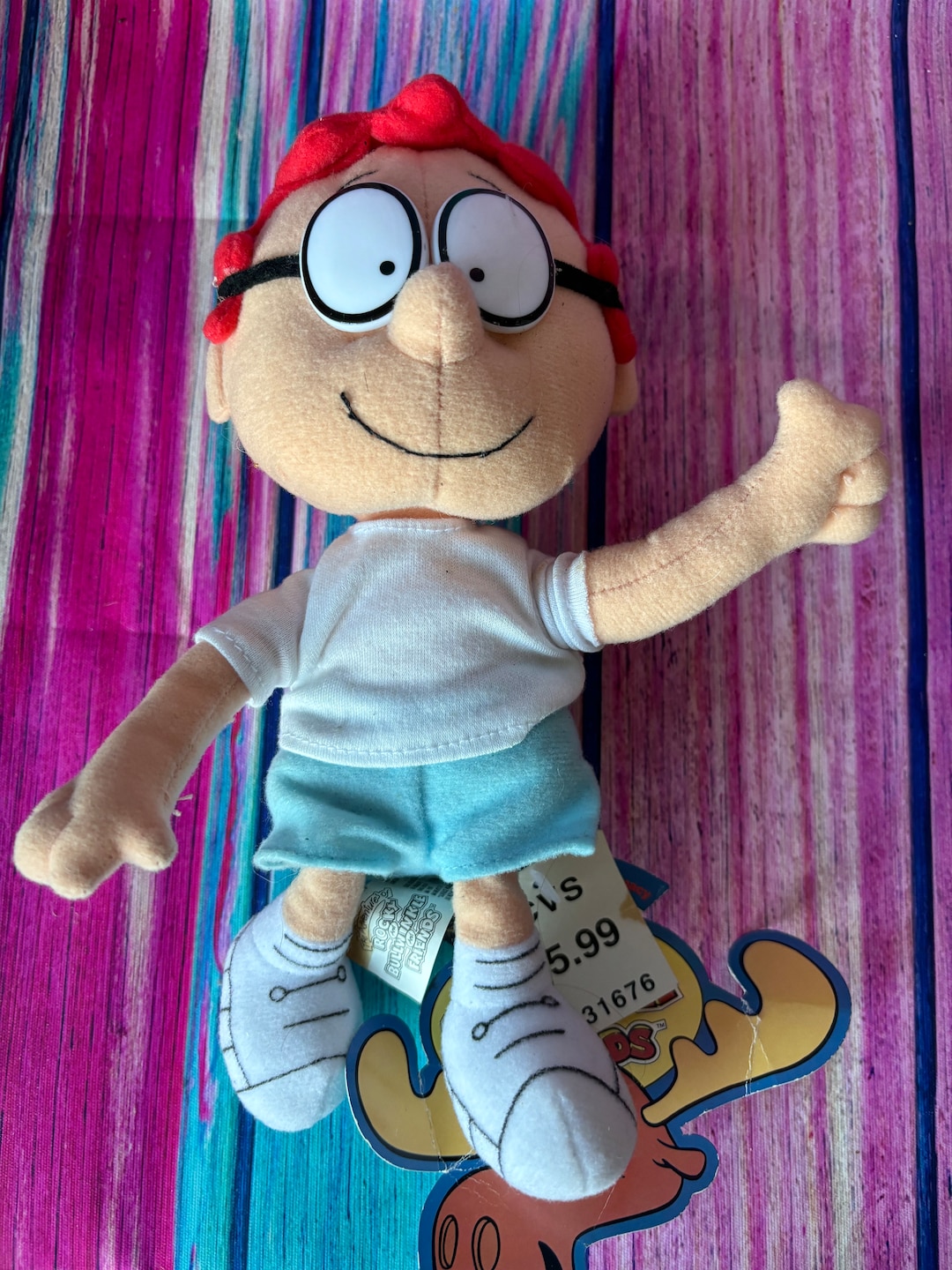 Vintage CVS Exclusive Bean Bag Plushie Sherman Rocky and Bullwinkle ...