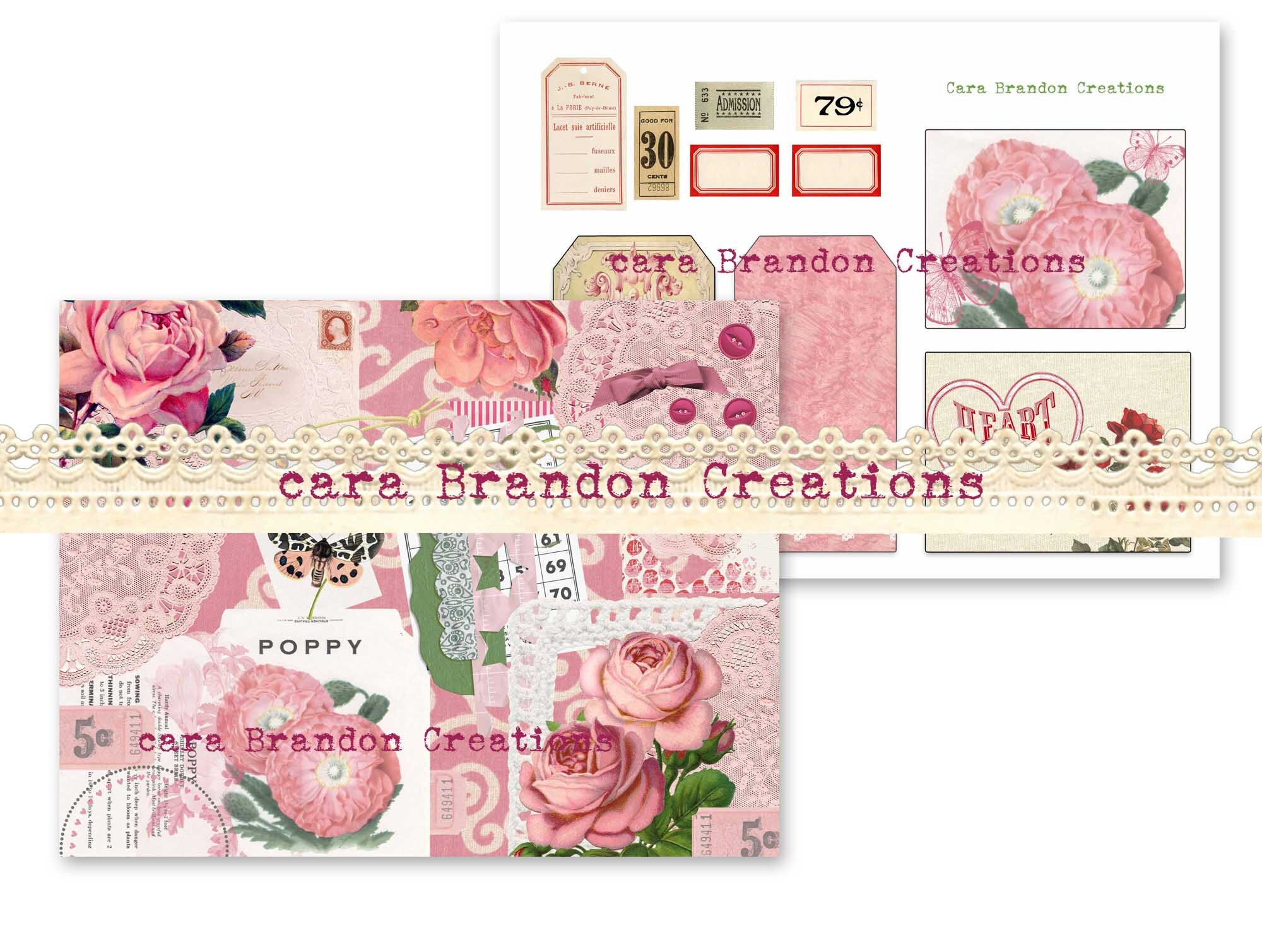 Printable Valentine's Day Digital Kit - Etsy