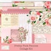 Spring Journal Printable, Printable Collage Pages, Pretty Pink Peonies ...