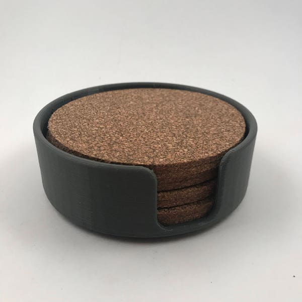 Wood Coaster Holder - Etsy