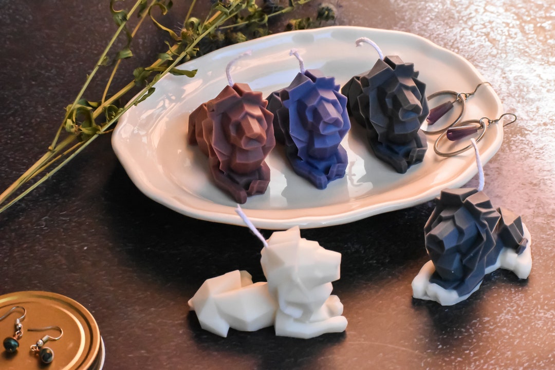 Scented Lion Candles 100% Handmade From Soy Wax &beeswax If You're a ...
