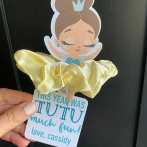 Ballerina Scrunchies Tutu Cards - Etsy