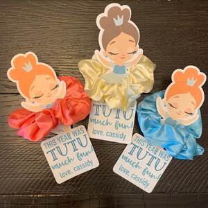 Ballerina Scrunchies Tutu Cards - Etsy