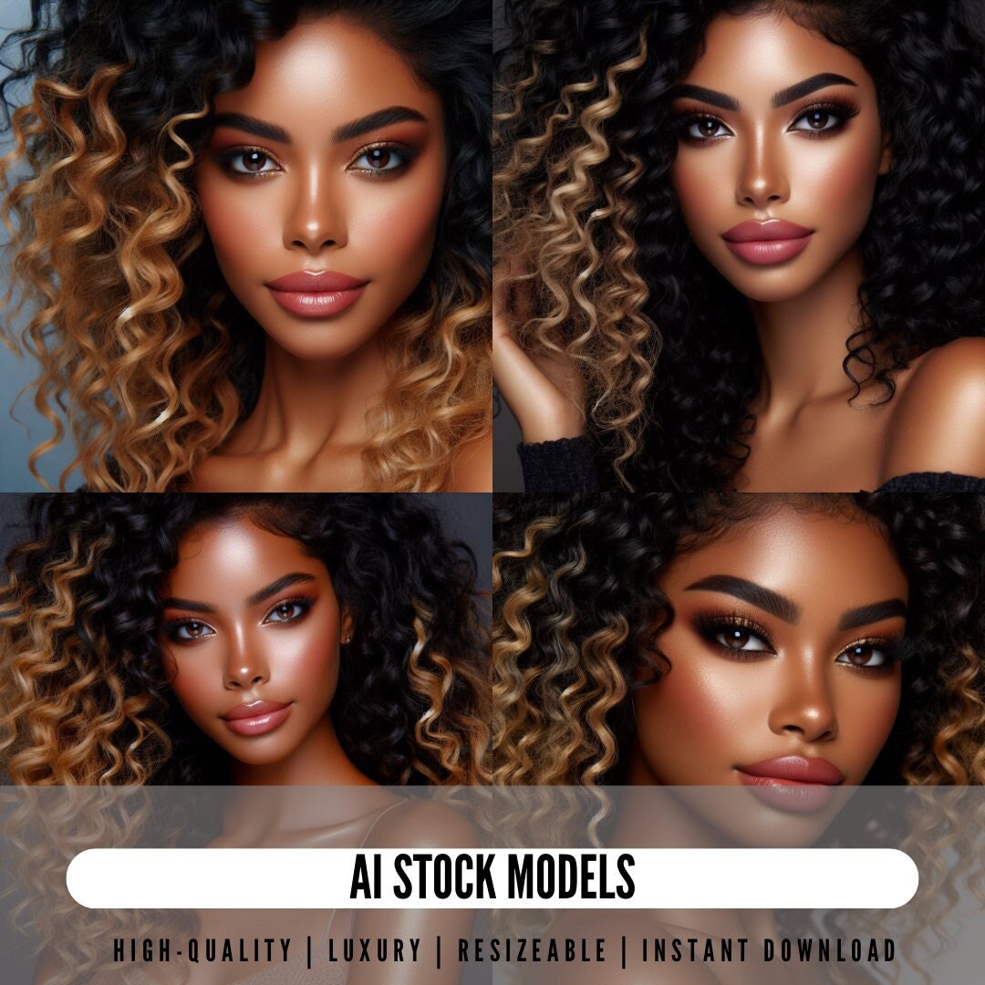 Stock Models, Ai-generated Stock Models, Instant Download, Stock Images ...