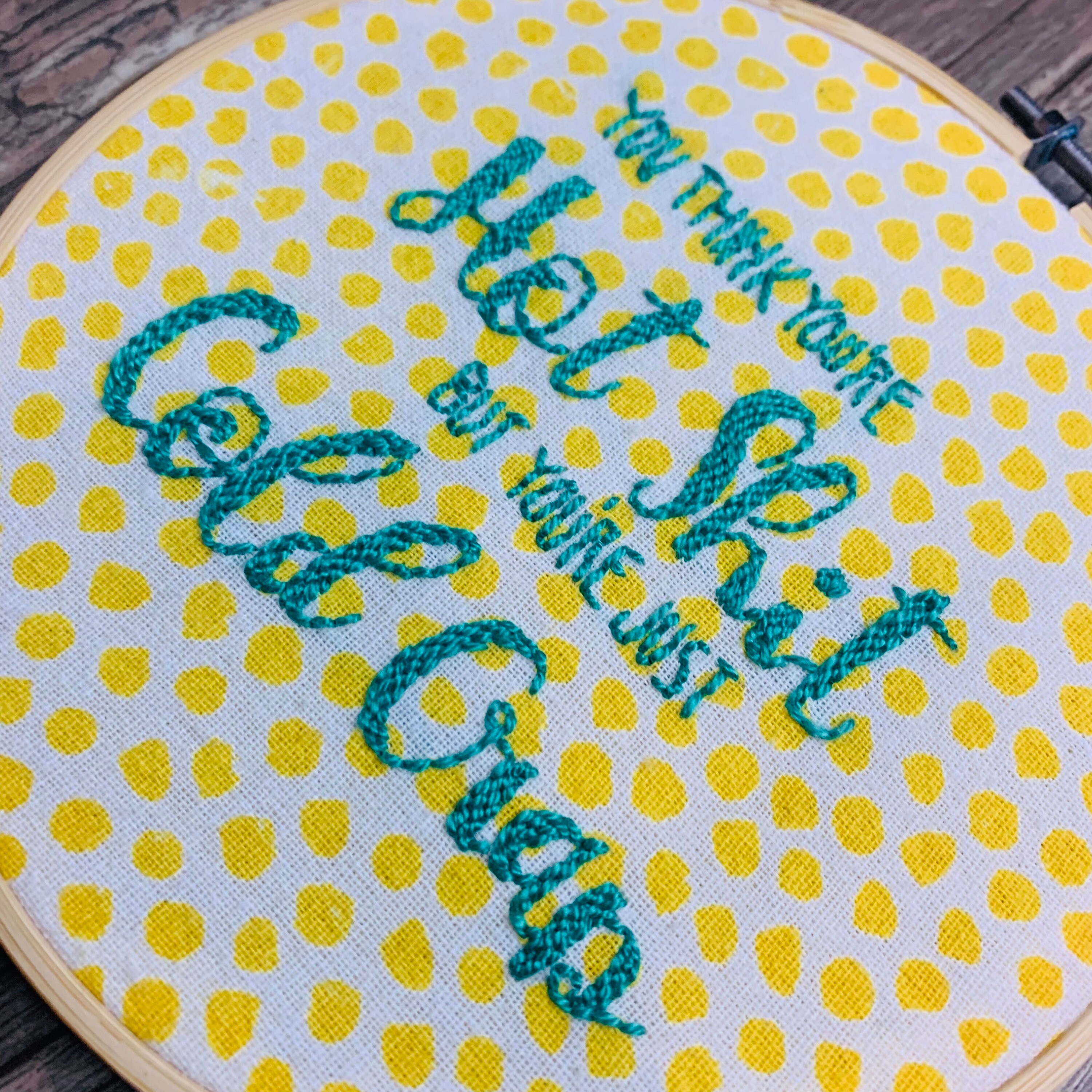 You Think You're Hot Shit but You're Just Cold Crap - Etsy