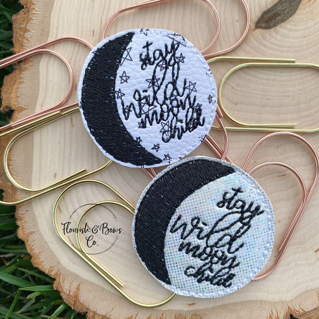 Stay Wild Moon Child Badge Reel, Badge Reel Nurse, Badge Reel Cute ...