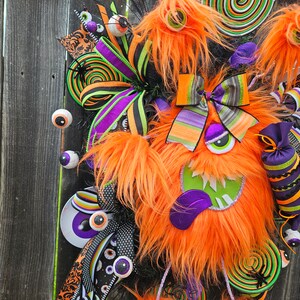 Three Eyed Susie Monster Wreath Made on Tiktok Live - Etsy