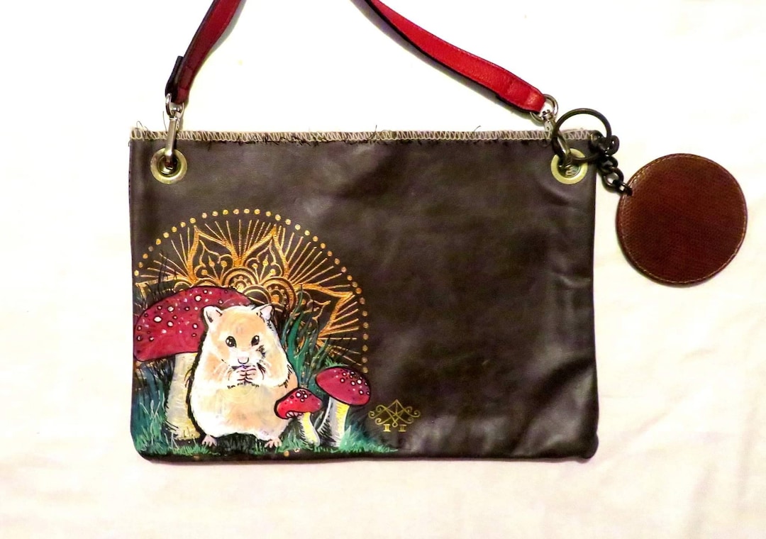 Purse Handbag Hand Painted One of a Kind Wearable Art - Etsy
