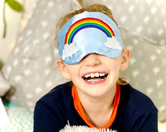 Rainbow Sleep Mask | Etsy