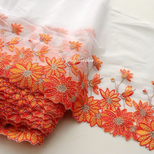 Orange Lace - Etsy