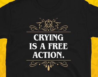 Crying is a Free - Etsy