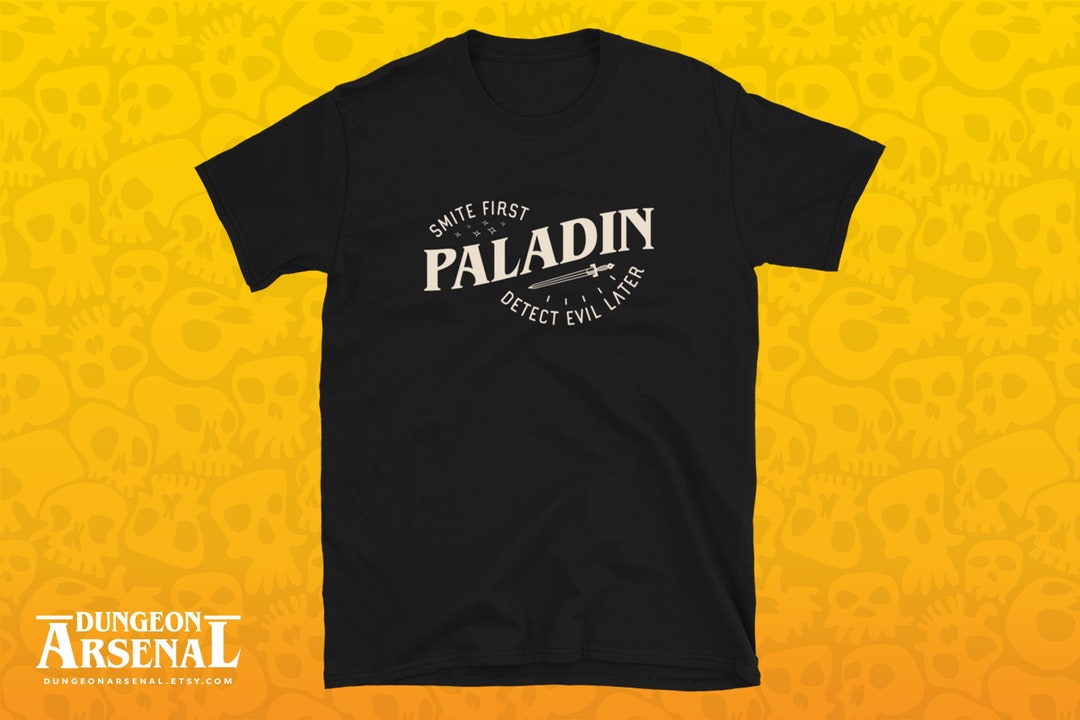 Paladin Smite First Detect Evil Later Funny Dungeons and Dragons T ...