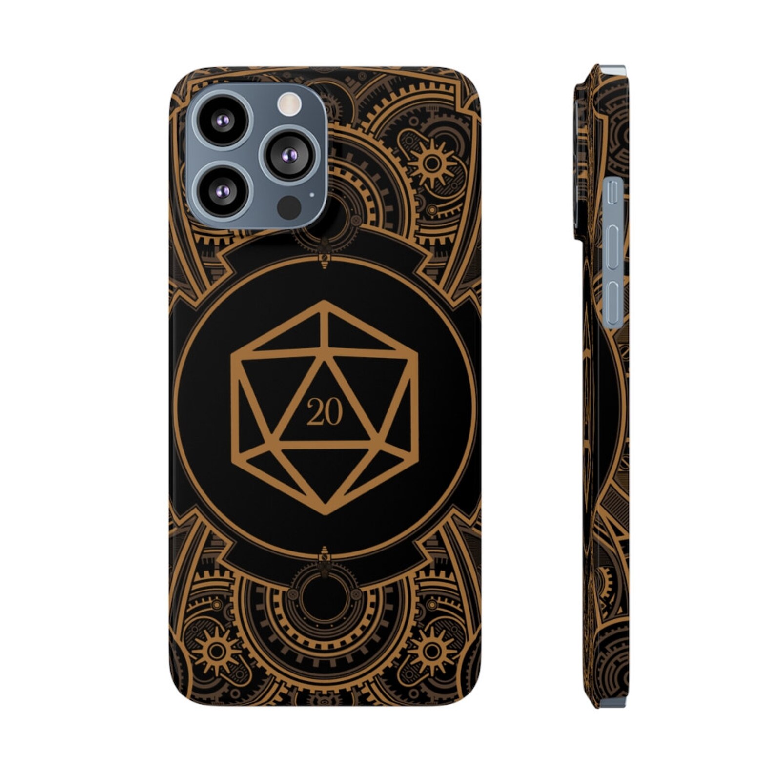 Steampunk D20 Dice Dungeons and Dragons Phone Cases Dnd Phone - Etsy