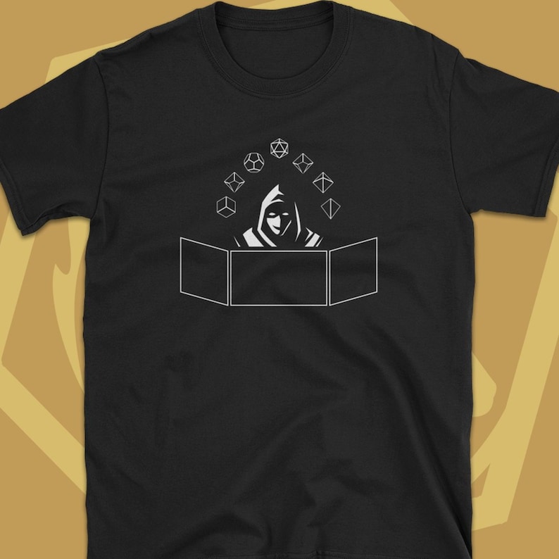 The Gamemaster Behind the Screen Polyhedral Tabletop RPG Gaming Dnd ...