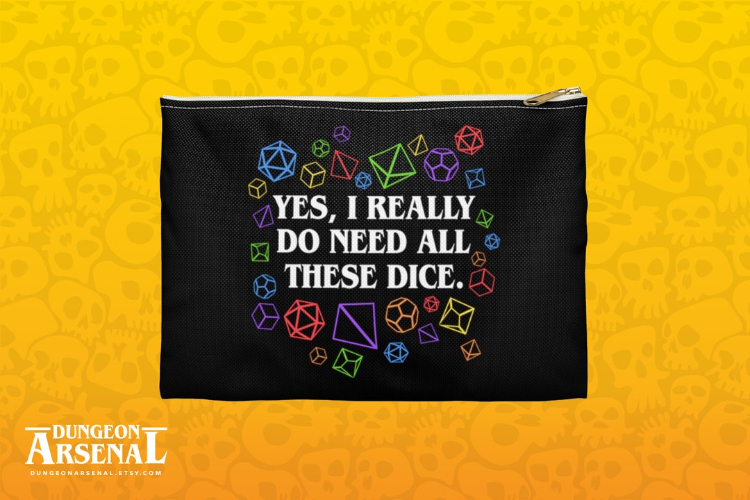 Dungeons and Dragons Gifts, Bag of Holding Pouch - Dnd Dice Pouch ...