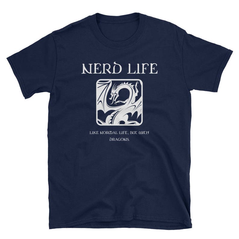 Nerd Life Like Normal Life But With Dragon Meme Tabletop RPG | Etsy