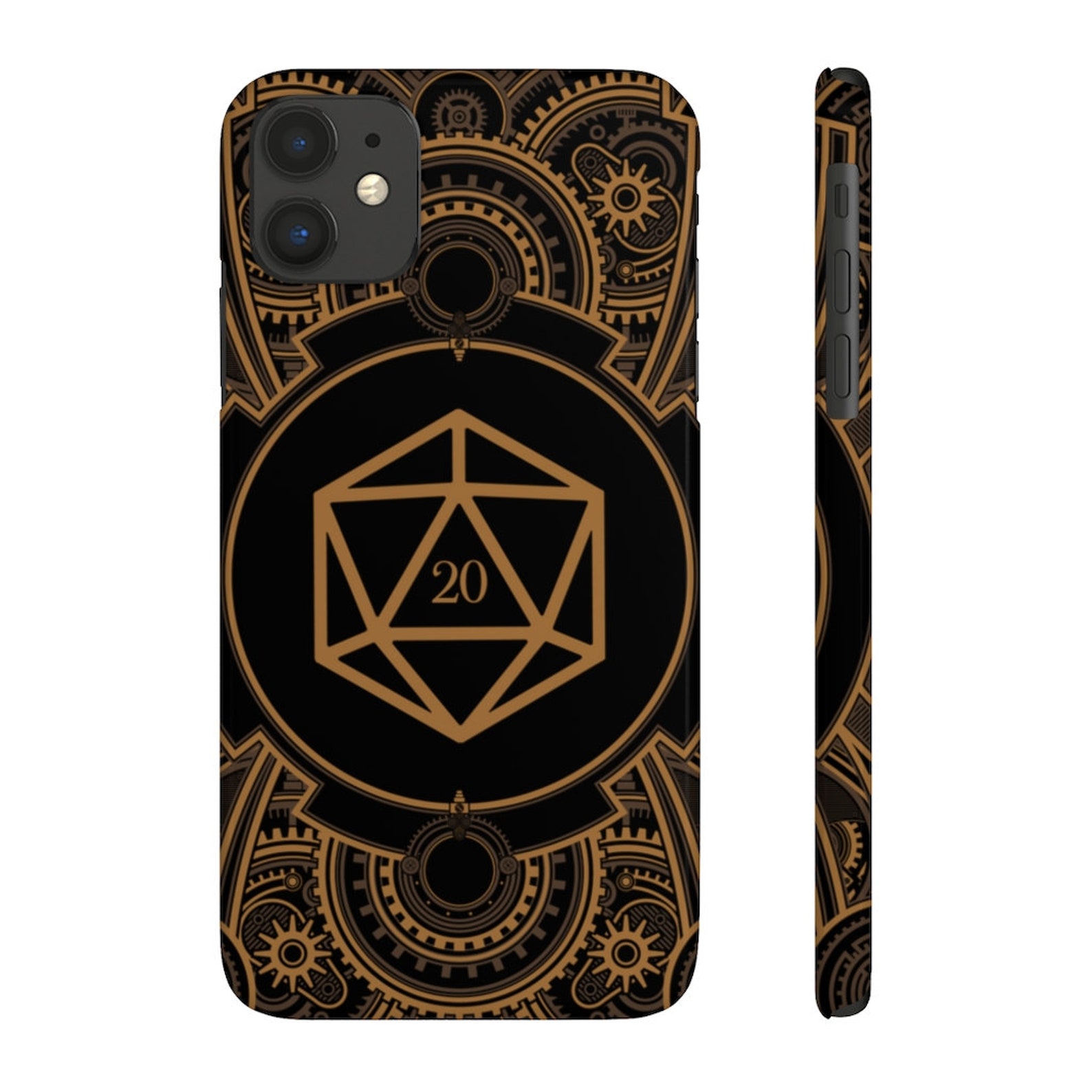 Steampunk D20 Dice Dungeons and Dragons Phone Cases Dnd Phone - Etsy