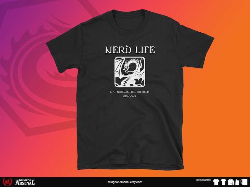 Nerd Life Like Normal Life but With Dragon Meme Tabletop RPG Gaming ...