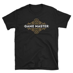 Game Master Shirt Dungeons & Dragons T-shirt GM Tshirt Gift Dungeons ...