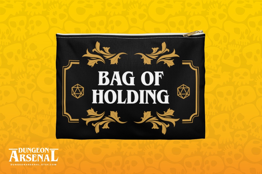 Bag of Holding Dungeons and Dragons Pouch - Dnd Pouch - Dice Bag - Gift ...