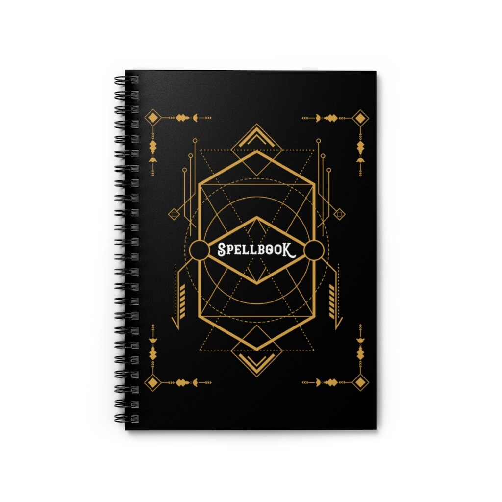 Wizard Spellbook Dungeons and Dragons Notebook DND Notebook - Etsy
