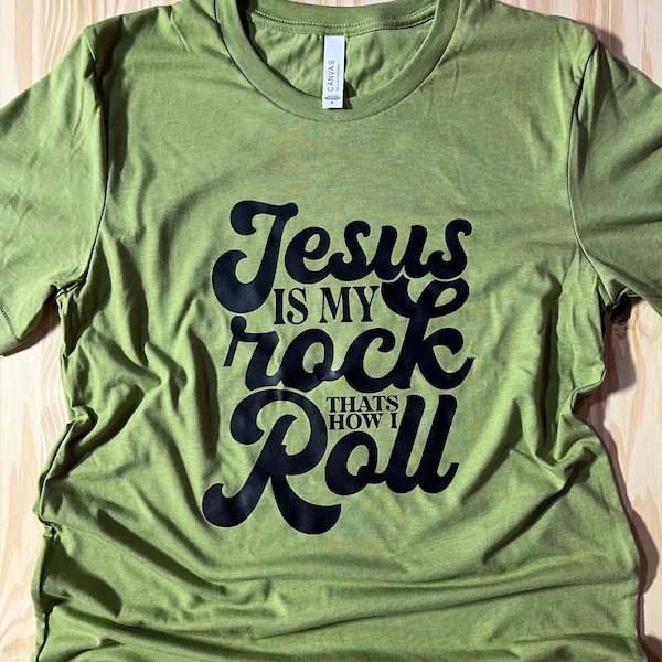 Jesus is My Rock - Etsy