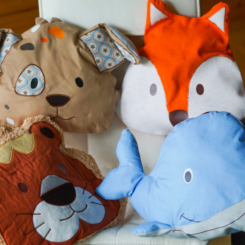 Animal Cushion - Etsy