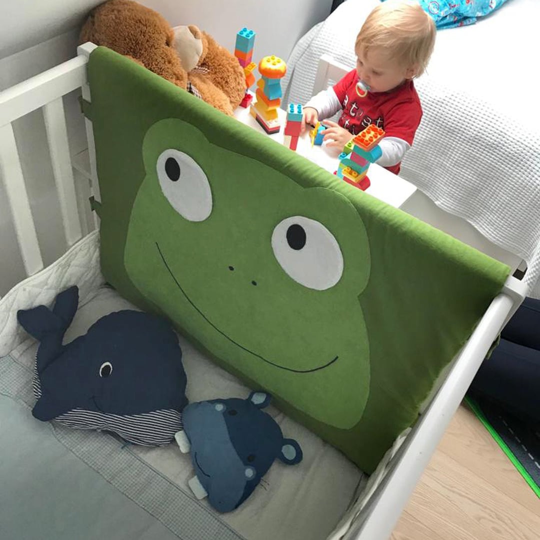 Cuddly Frog for the Cot • Ebook & Sewing Pattern • SET Bed Border ...