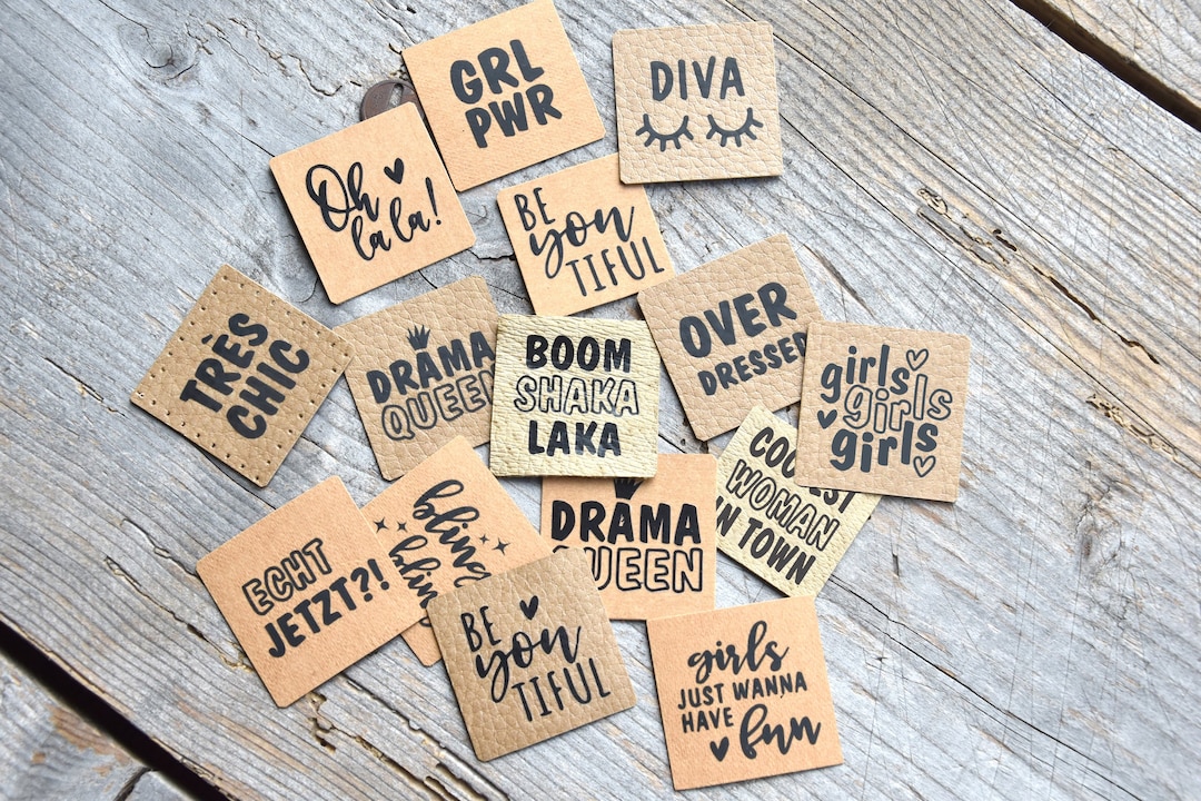 Plotter File “labels for Cool Girls” • DXF, SVG, PNG • Labels - Etsy