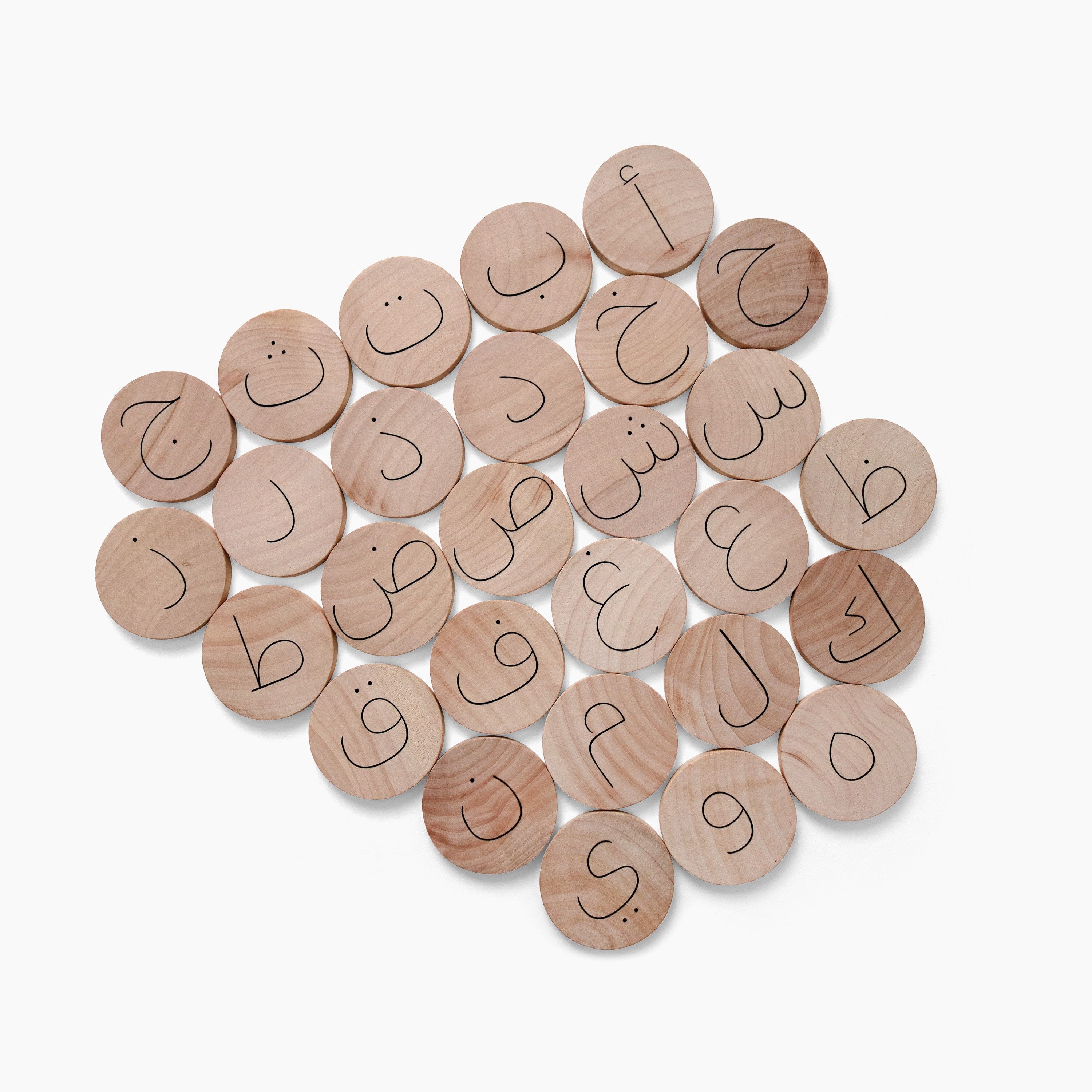 Arabic Alphabet Mat, Eco Friendly Leather Mat, Arabic Playmat, Arabic ...