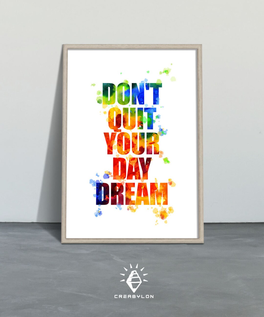 Printable Quotes, Home Decor, Wall Art, Motivational Print, 50 X 70 Cm ...