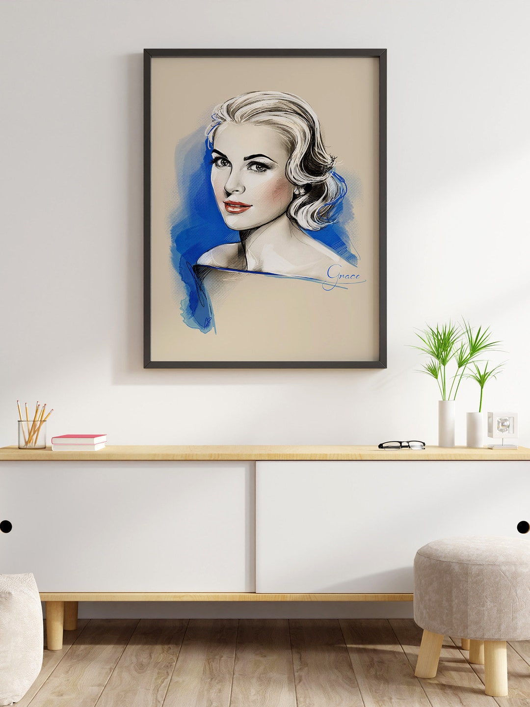 Downloadable Digital Print, Grace Kelly Poster, Digital Print, Poster ...