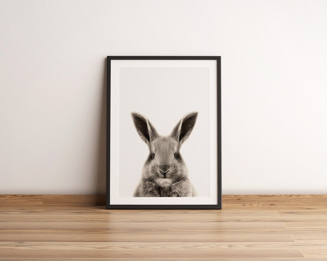 Printable Rabbit, Wall Decoration, Large Posters, Digital Download ...