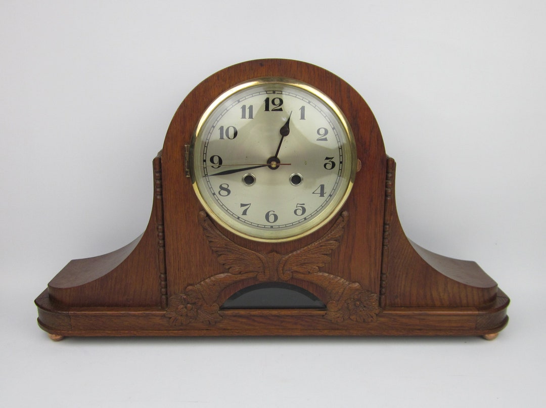 Pendulum Clock Quartz Mantel Clock Table Clock Wood 1930 Germany ...
