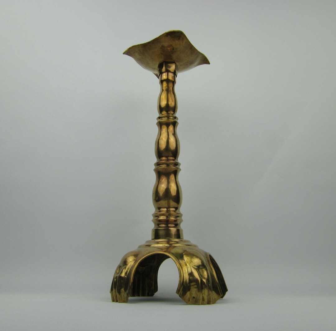 Candlestick Art Deco Arts Crafts Church Candle Holder Candle Holder ...