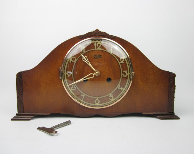 JUBA Germany Clock Mantel Clock Pendule Fireplace Clock Fireplace Clock ...