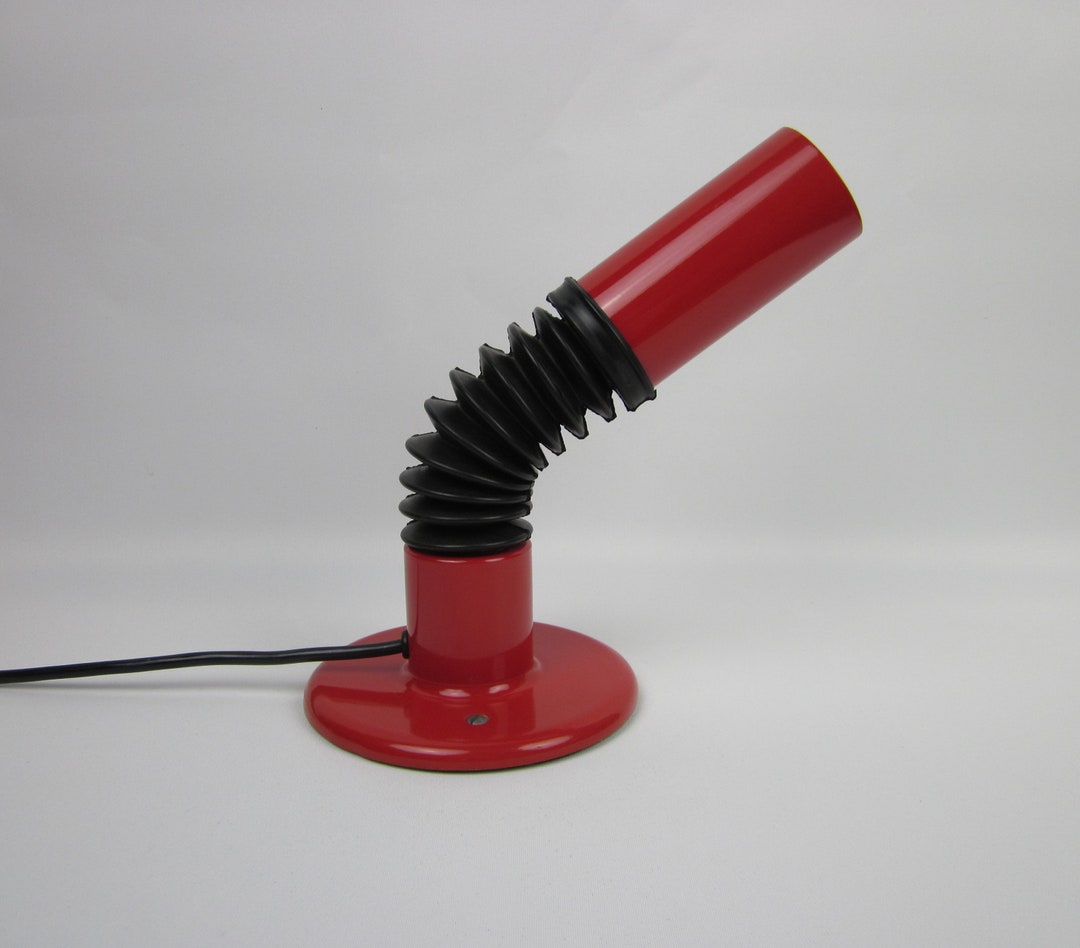 Targetti Sankey Lamp Bendy Table Lamp Table Desk Desk Lamp Red Vintage ...