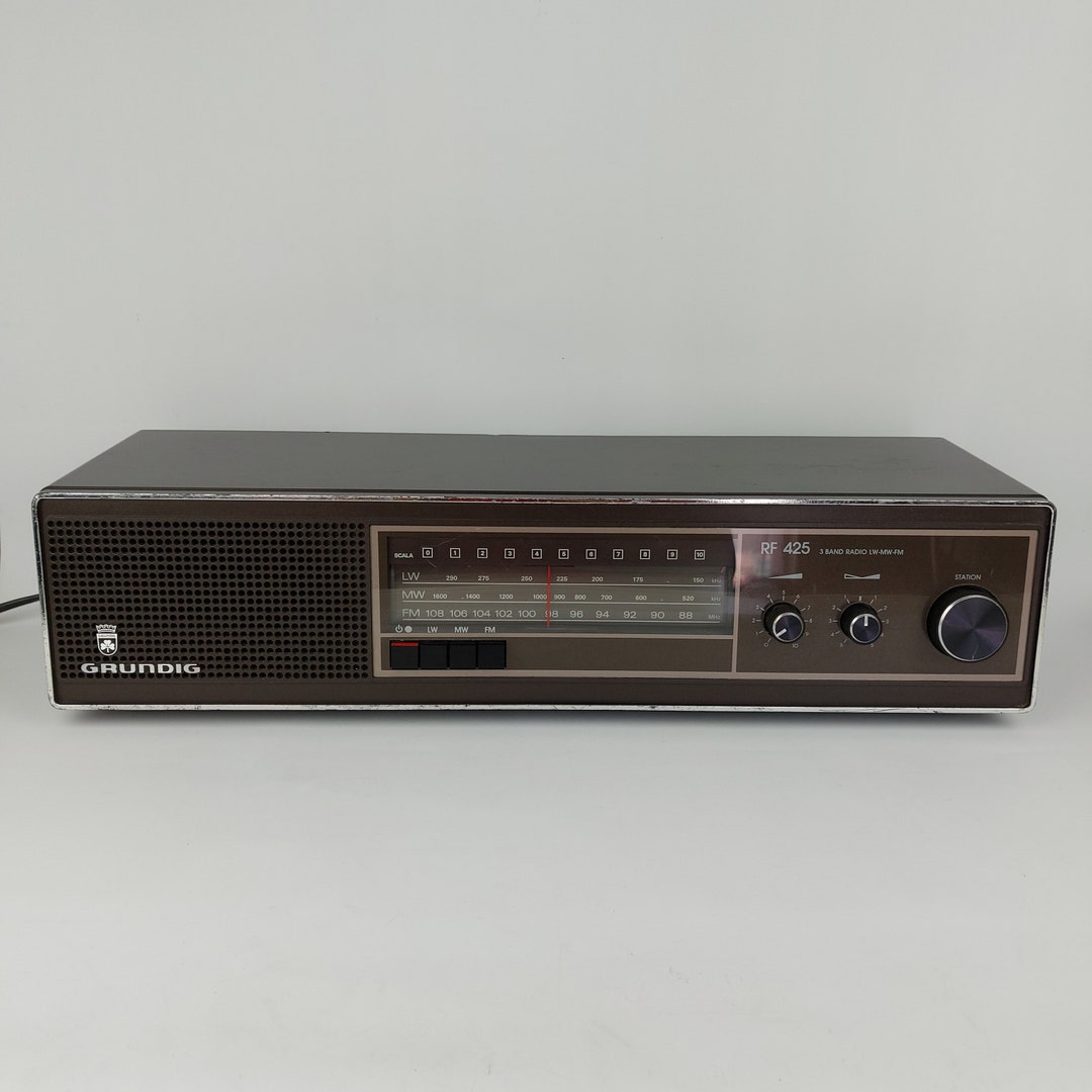 Radio Grundig RF425 Transistor Radio Audio Netherlands 1980 80's ...