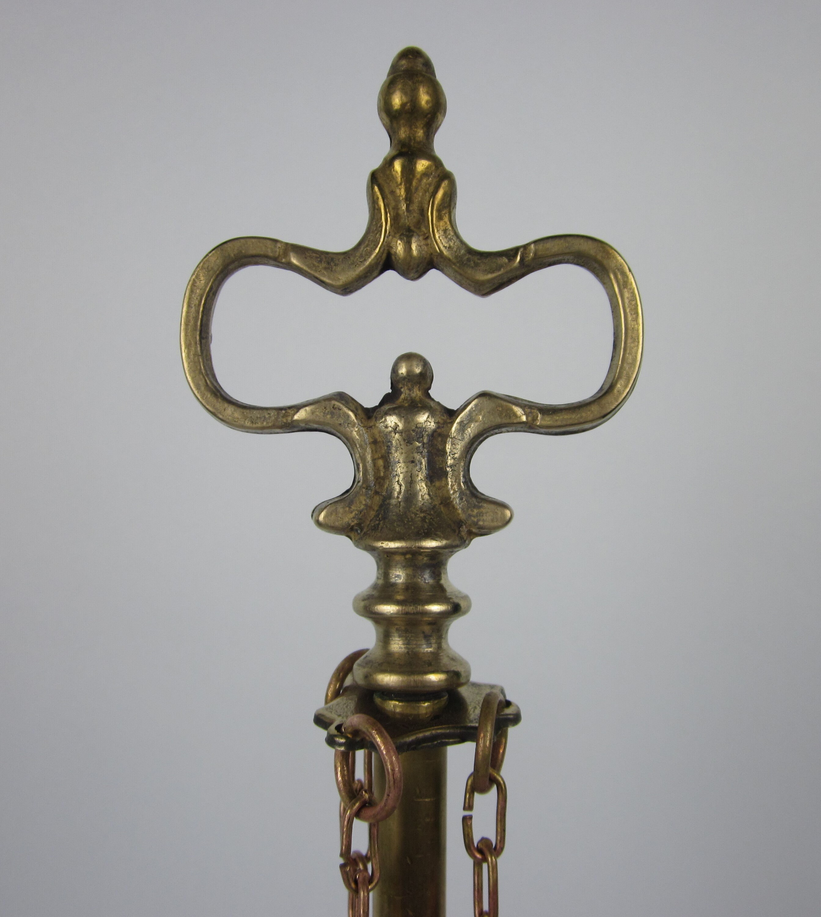 Antiek messing olielamp / snotneus met 4 snuiten | Etsy