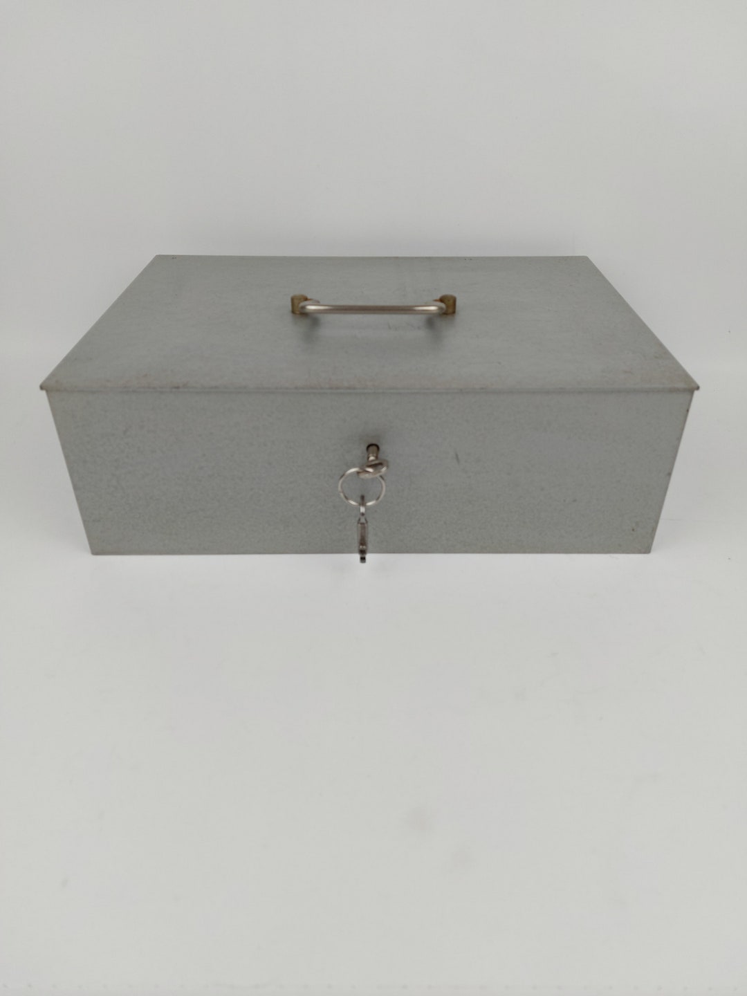 Safe Money Cash Box Cash Register Firebox Safety Metal Steel Iron 2 X ...