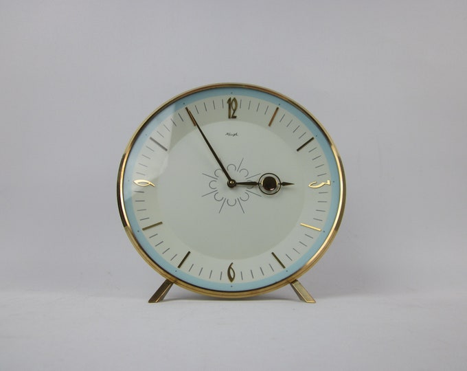 Kienzle Germany Clock Table Clock Desk Clock Vintage Mid Century Modern ...
