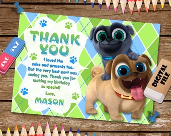 Dog thank you note | Etsy