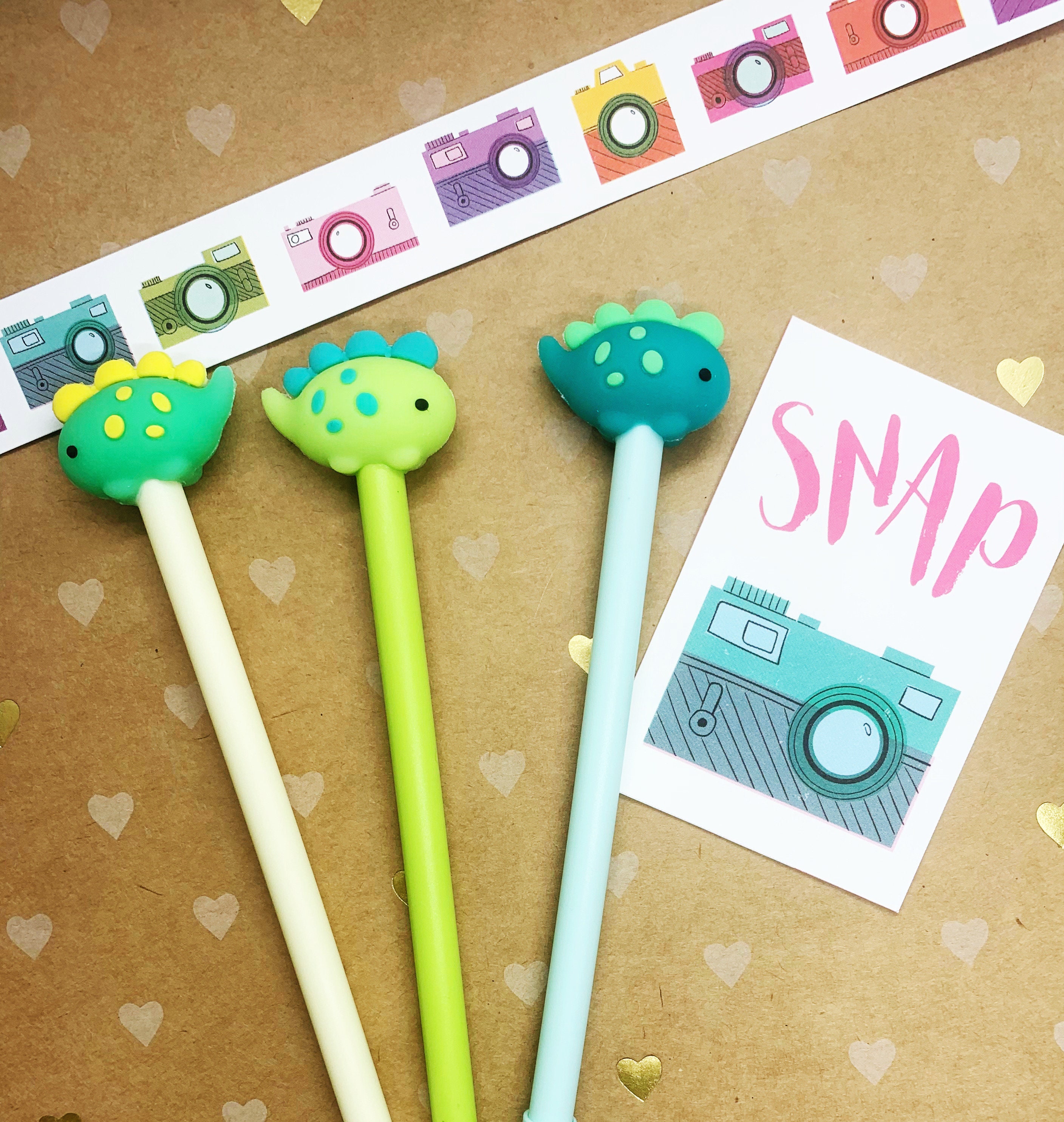 Dinky Dinosaur Pen, Dinosaur Gel Pens, Dinosaur Pens, Gel Pens ...