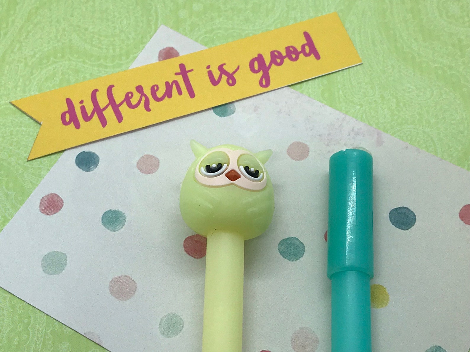 Owl Gel Pen, Owl Pens, Owl, Gel Pens, Pen, Pens, Stationery, Novelty ...