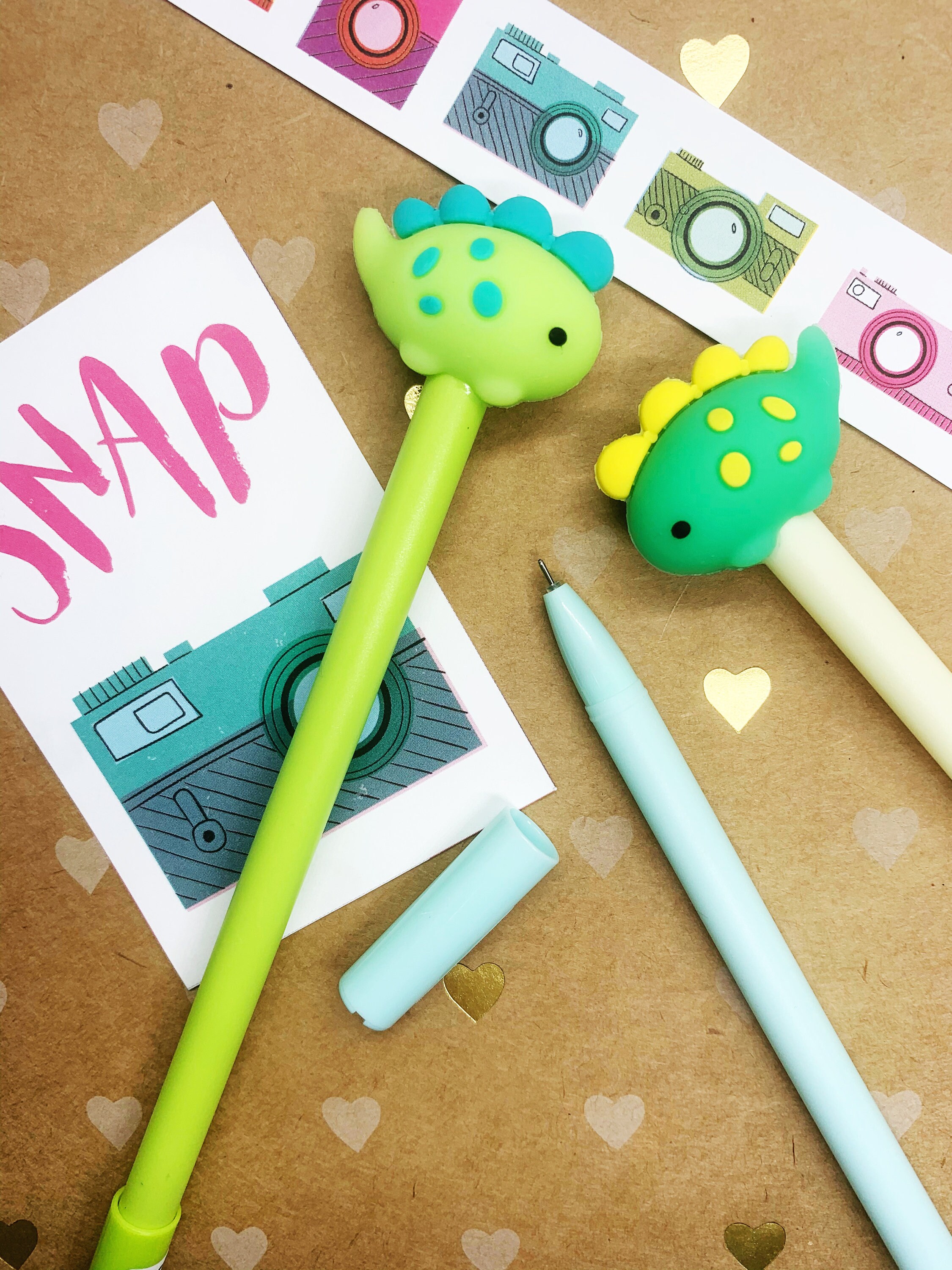 Dinky Dinosaur Pen, Dinosaur Gel Pens, Dinosaur Pens, Gel Pens ...