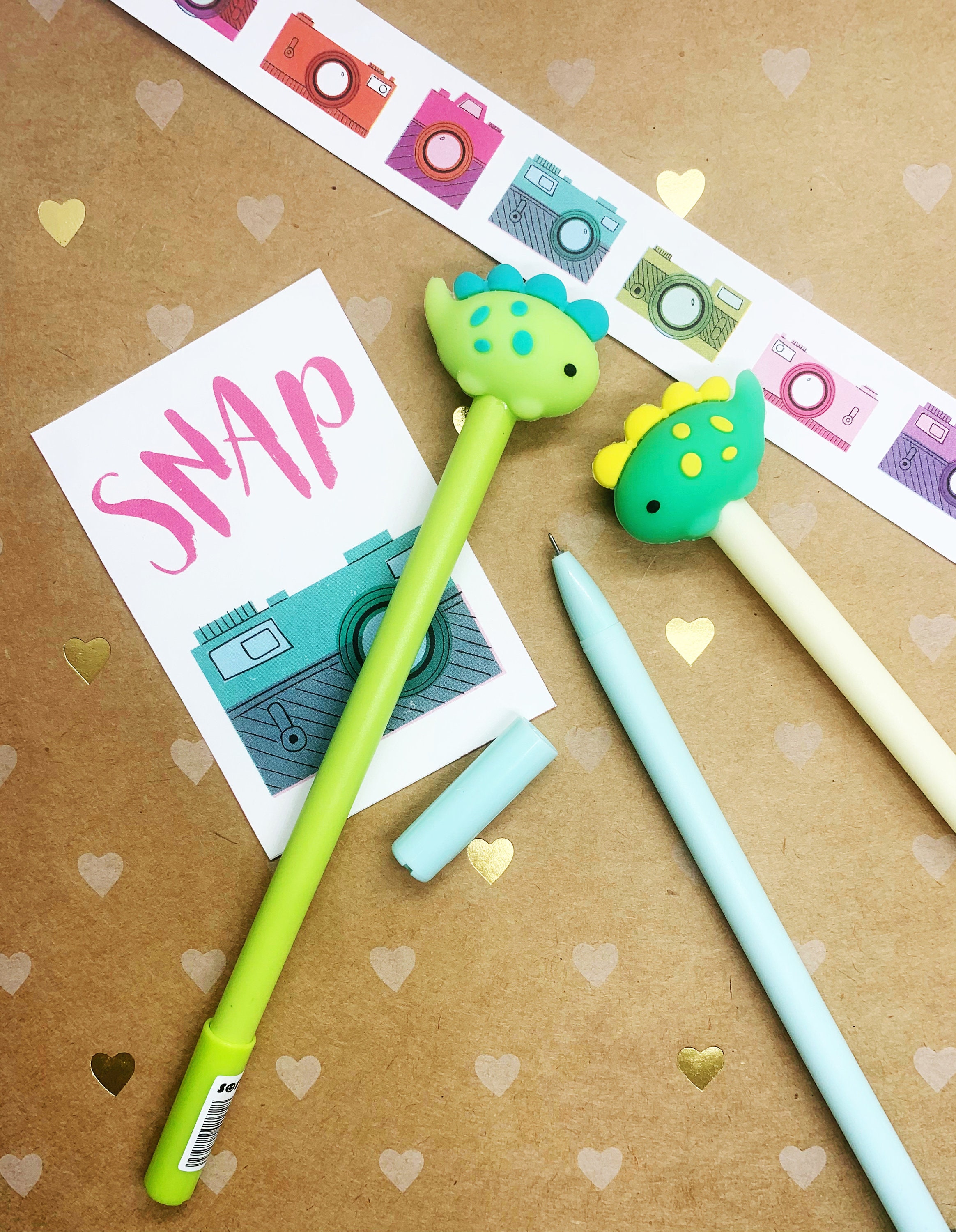 Dinky Dinosaur Pen, Dinosaur Gel Pens, Dinosaur Pens, Gel Pens ...