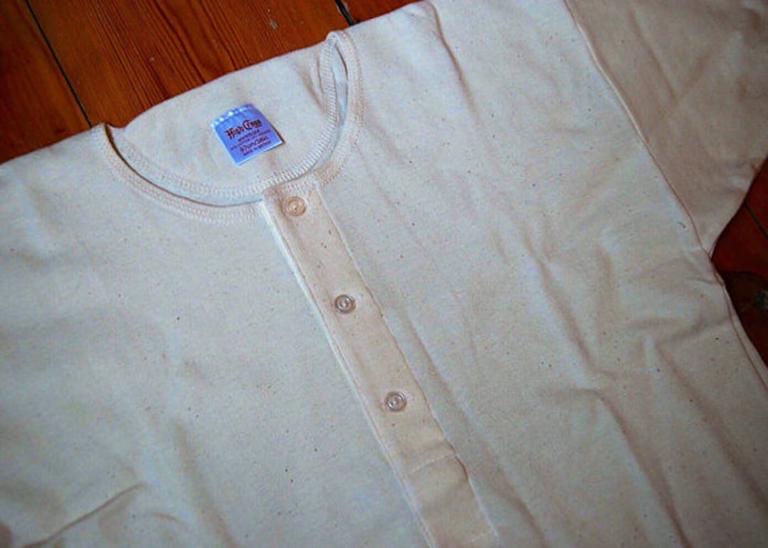 Traditional Button Front Undershirt SHORT Sleeve Old Store Vintage ...