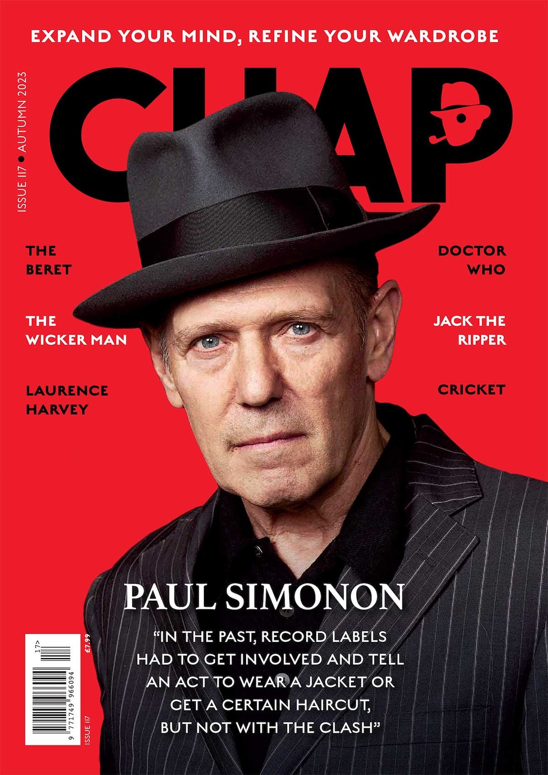 The Chap Magazine. Paul Simonon Edition Issue No 117 Autumn 2023 - Etsy UK