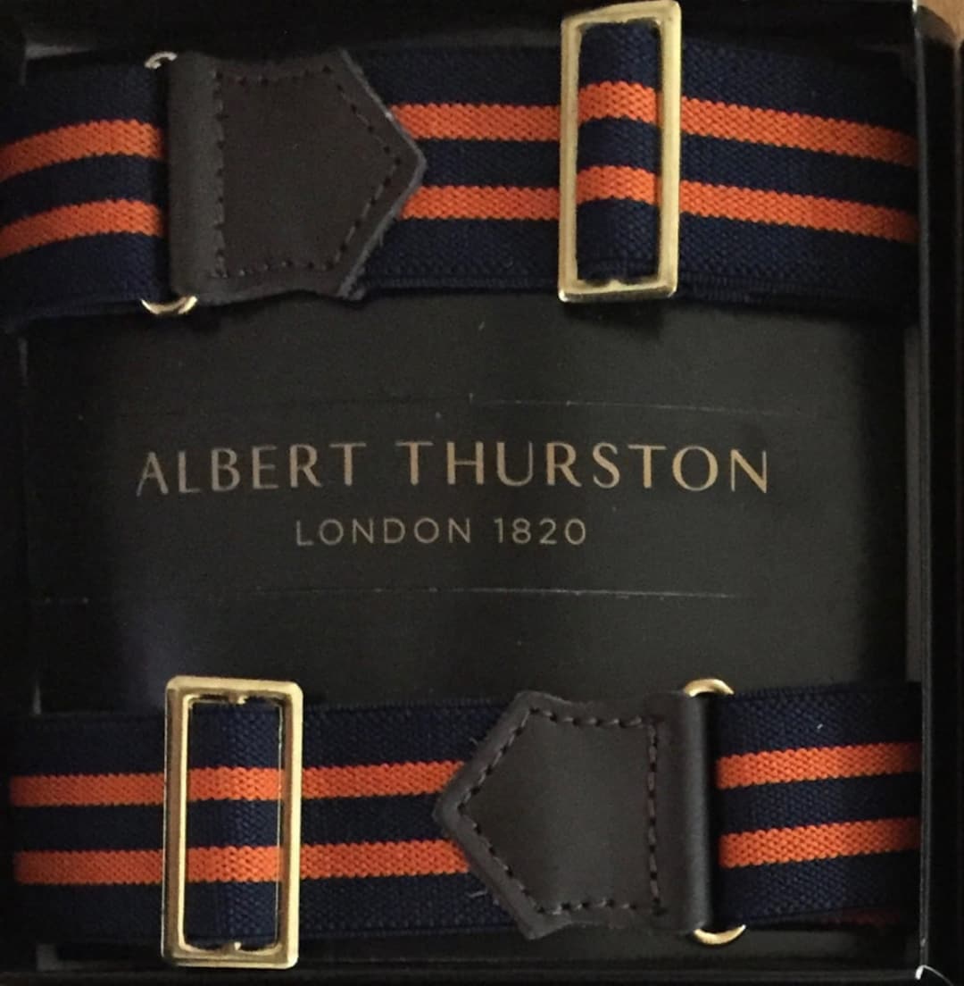 BRASSARDS / jarretelles élastiques réglables Albert Thurston pour les manches de vos chemises ...